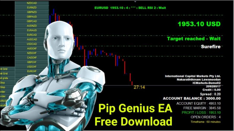 PipGenius EA MT4 v18.0 (Platform build 1441+)