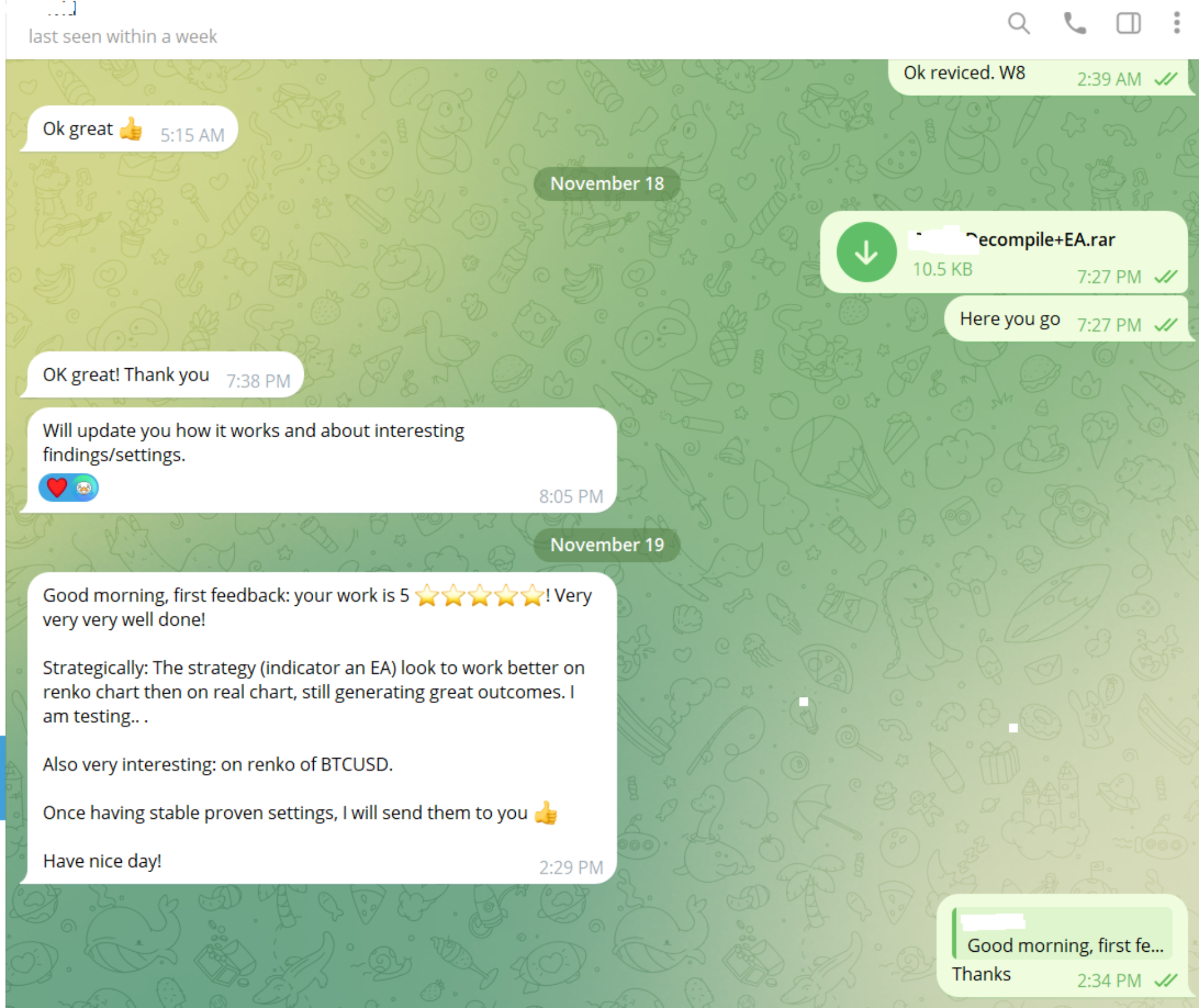 Unlock & Decompile EA/Indicator EX4/EX5 | Real service